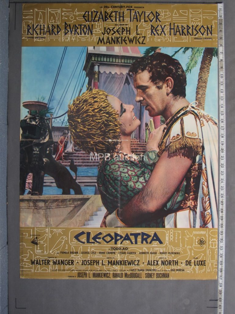 CLEOPATRA (1963) Original Italian Movie Poster For Sale