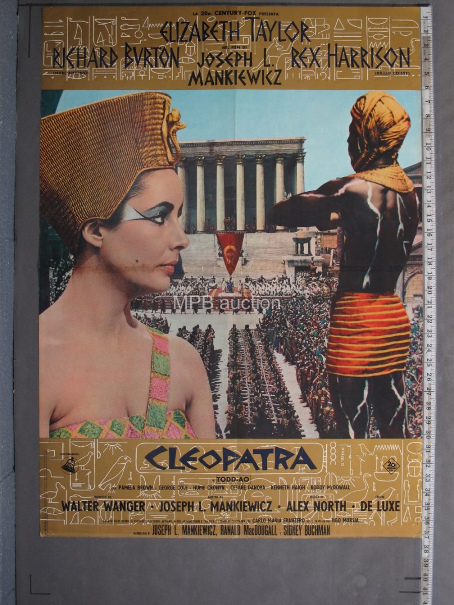 CLEOPATRA (1963) Original Italian Movie Poster For Sale