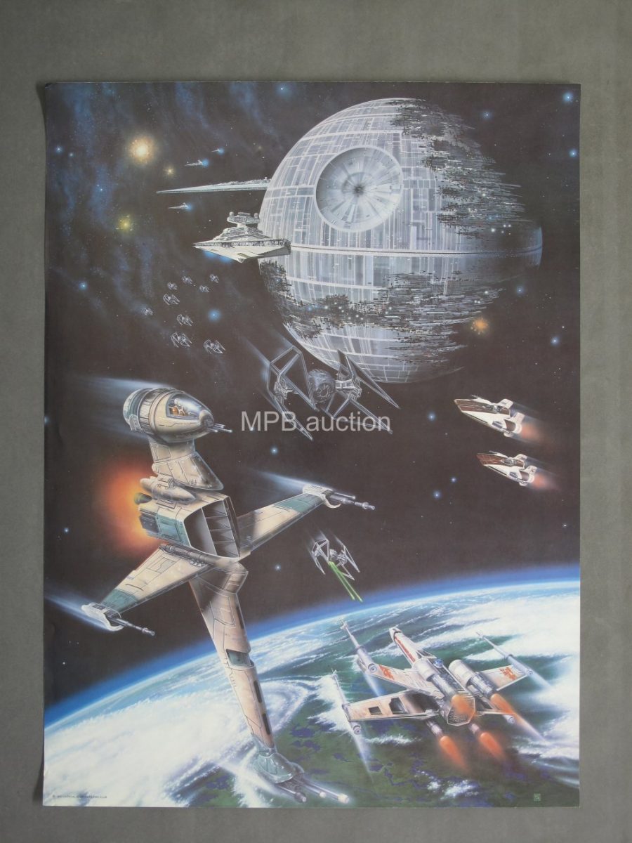 STAR WARS (1983) Star Wars Fan Club Poster For Sale
